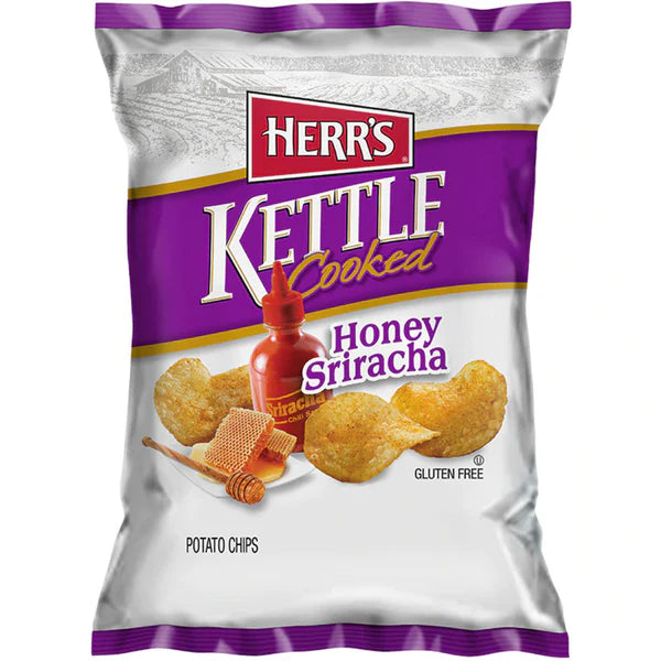 Herrs Kettle Honey Sriracha Chips 142g X 12 Bags | Remas Distributions Pty Ltd