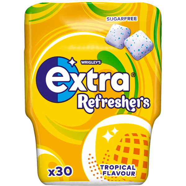 UK Extra Refreshers Tropical 30pcs x 6 Bottles | Remas Distributions ...