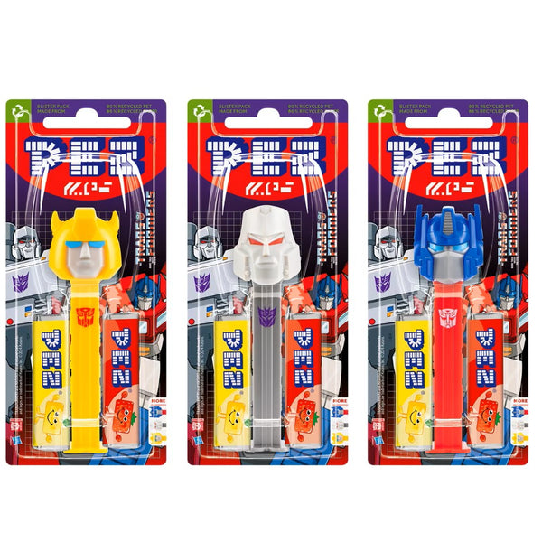Pez Dispenser Transformer 17g X 6 Units | Remas Distributions Pty Ltd