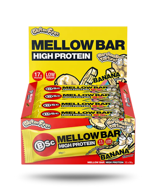 BSC Mellow Bar Banana 50g X 12 Units | Remas Distributions Pty Ltd